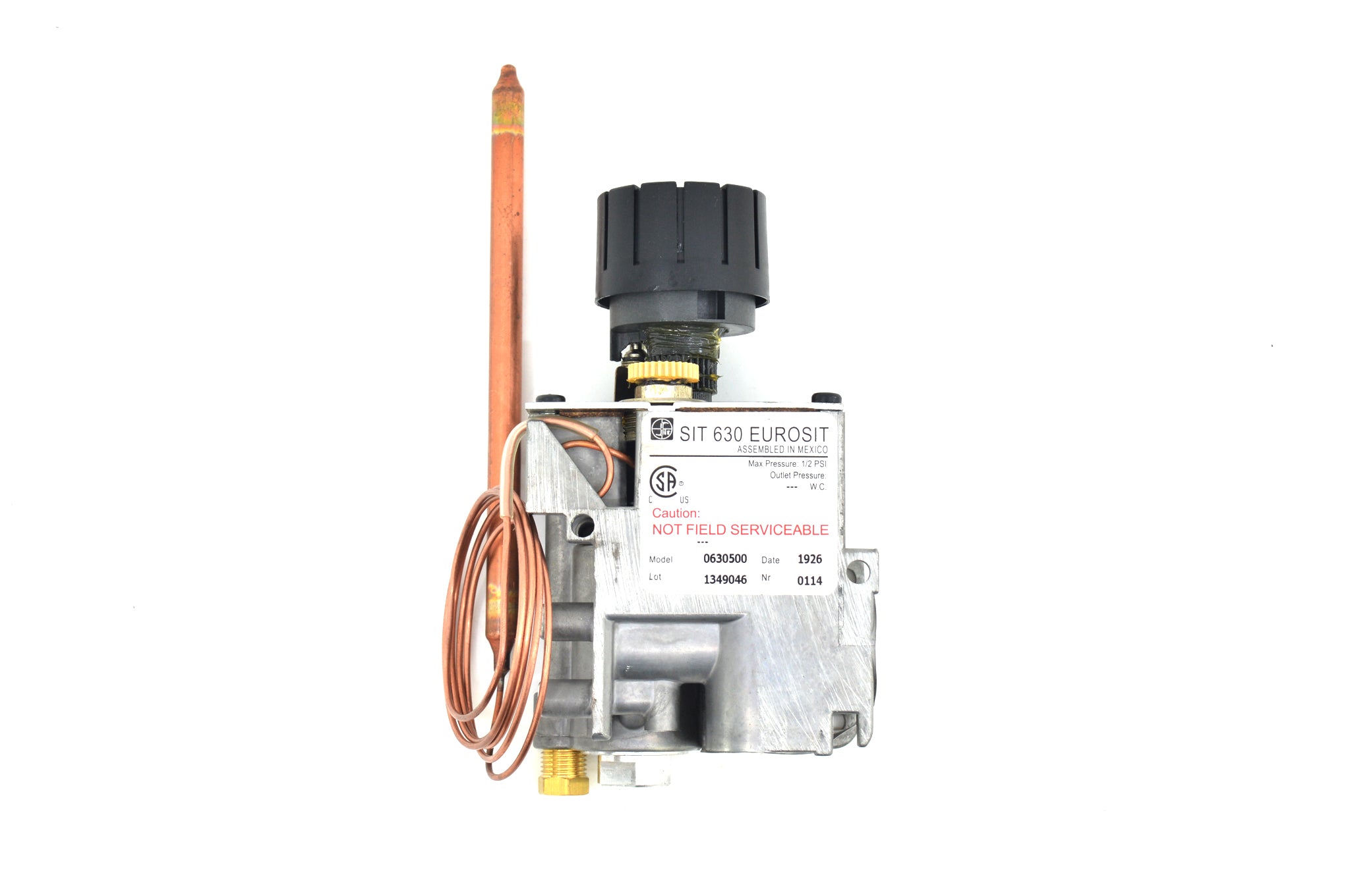 Gas Control Valve EUROSIT Natural Gas Vent Free – Fire-Parts.com