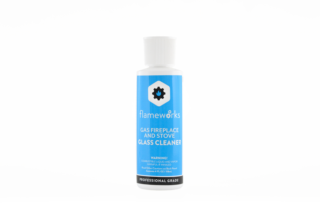 Flameworks 4oz Glass Cleaner – Fire-Parts.com